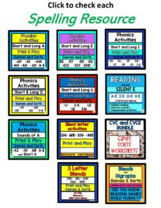 How to set up an Individualized Spelling Word Routine - Learn and Teach ...