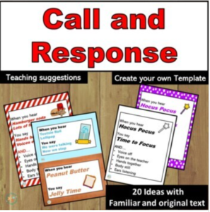 Call and Response-A Classroom Strategy - Learn and Teach by the Beach
